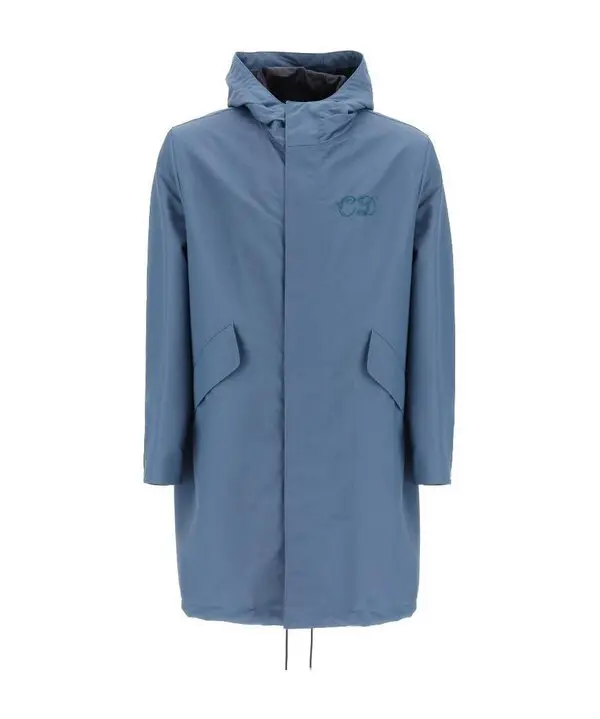 Dior Hooded Zip Casual Jacket