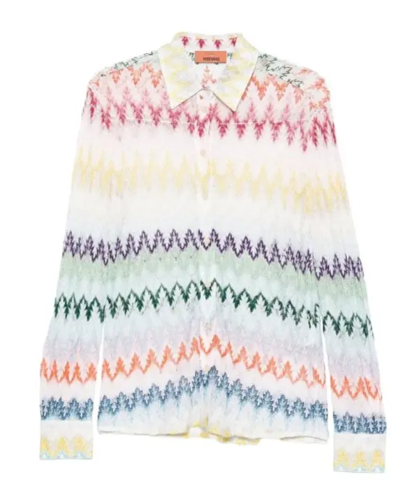 Missoni Lace Motif Shirt - White