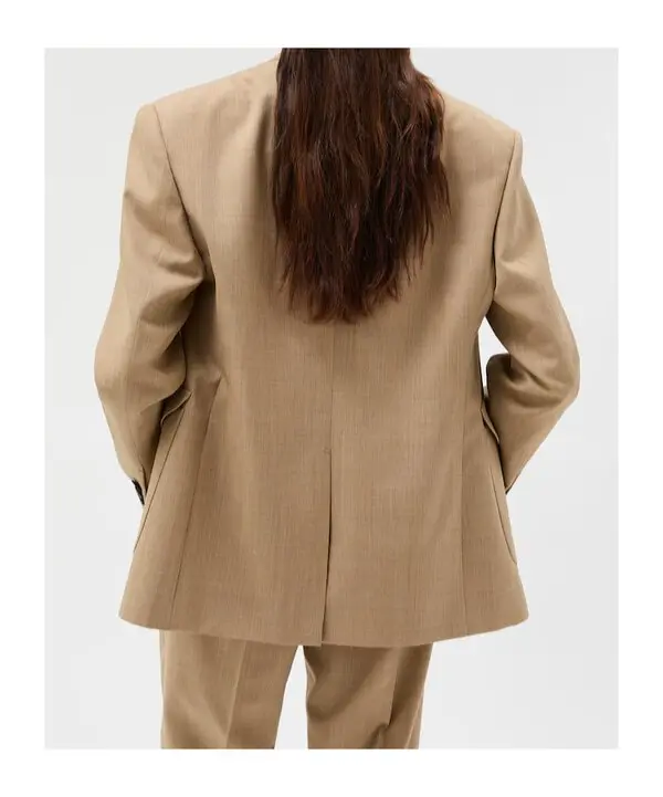 Versace Single-breasted Blazer With Medusa Hardware