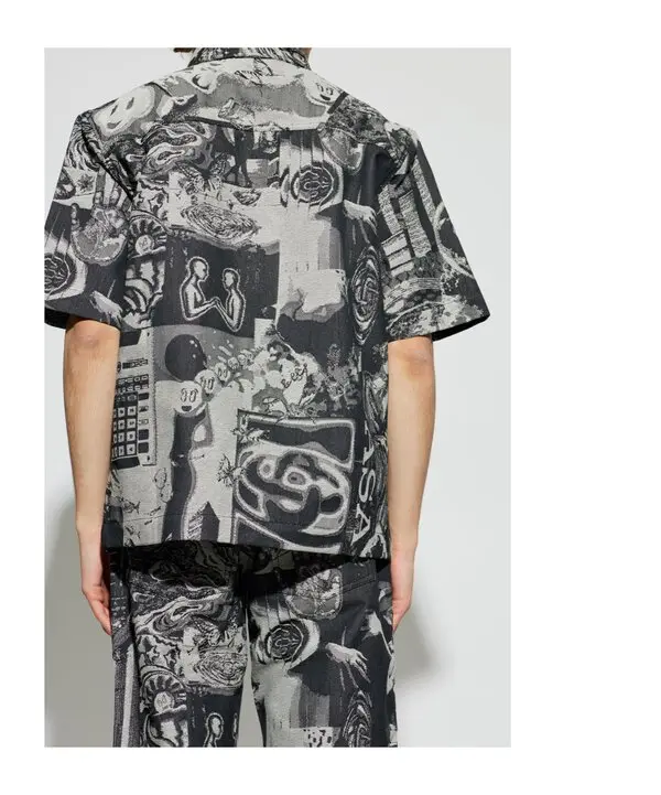 Casablanca Short Sleeve Shirt - Gray