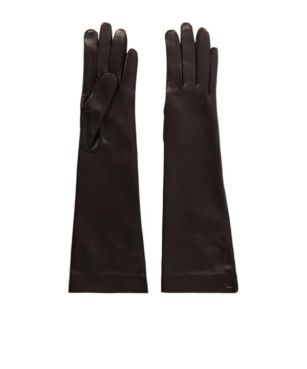 TOM FORD Leather Elbow-length Gloves - Black