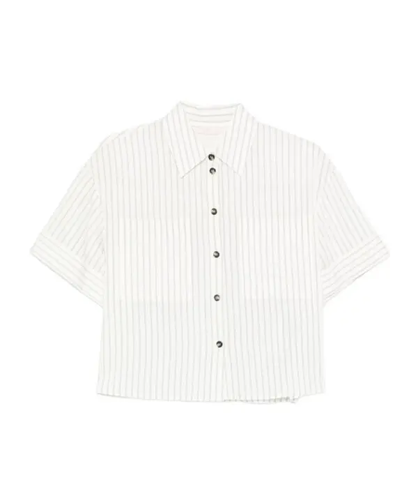 Liu Jo Striped Button-down Shirt - White