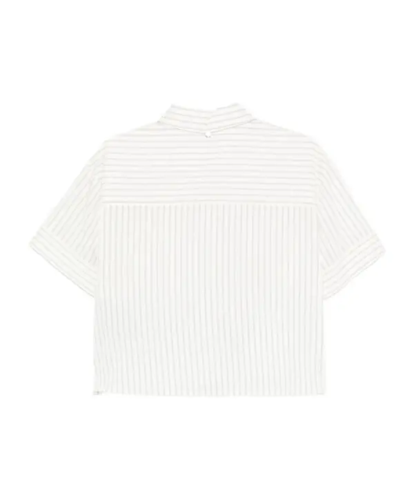 Liu Jo Striped Button-down Shirt - White
