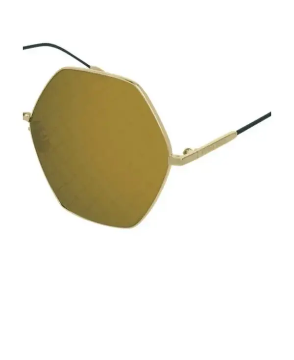 Bottega Veneta Hexagonal Logo Sunglasses
