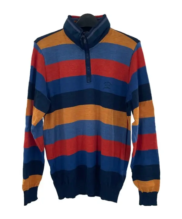 PAUL  SHARK Paul & Shark Striped Long-sleeved Sweater