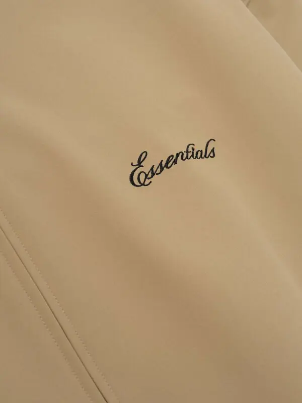 Fear Of God High-neck Zipped Track Jacket - Nude