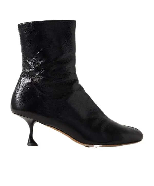 Proenza Schouler Crinkled-leather Ankle Boots