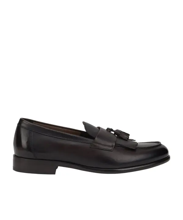 DOUCAL'S Triumph Tassel Moccasins - Brown