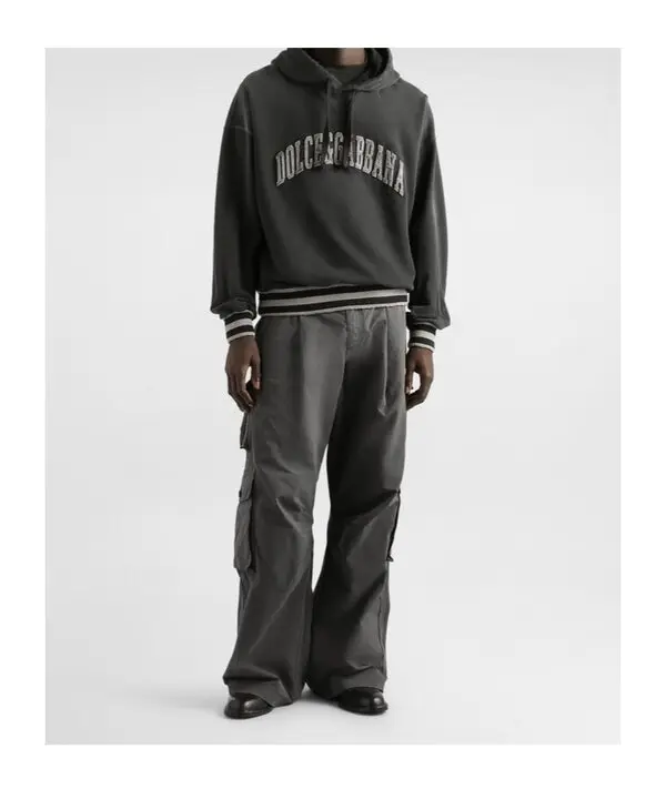 Dolce & Gabbana Distressed Logo Hoodie