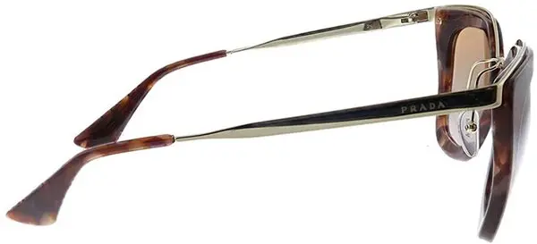Prada Cat Eye Sunglasses With Tortoiseshell Effect