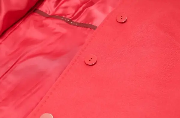 Max Mara Logo Long-sleeved Coat - Red