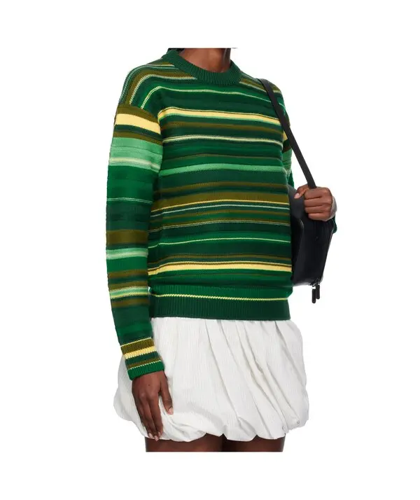 J.W.ANDERSON Striped Crew Neck Sweater