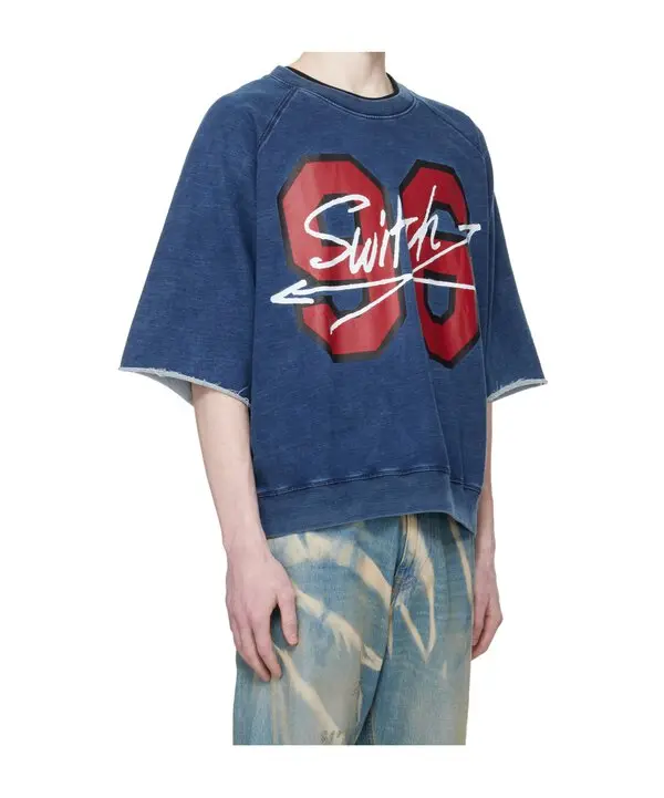 VIVIENNE WESTWOOD Short Sleeve Raglan Sweatshirt
