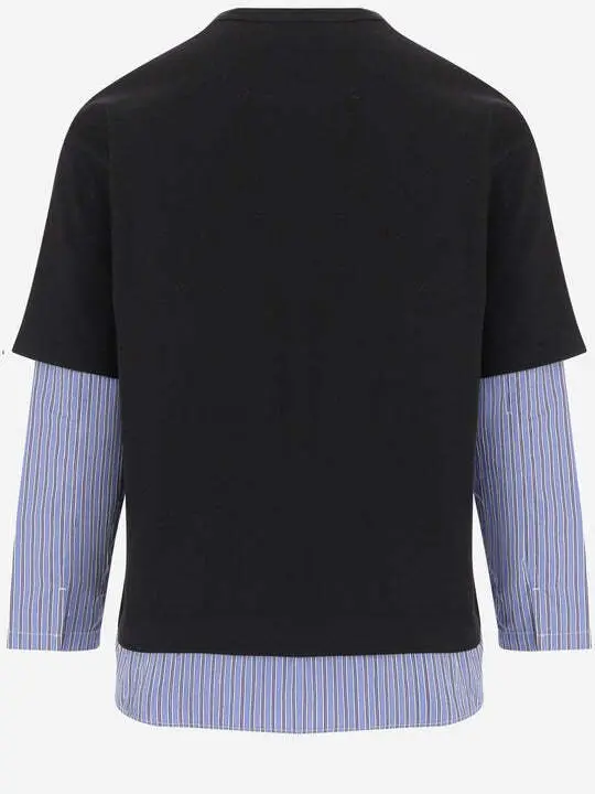 Comme Des Garçons Homme Shirt Insert Layered T-shirt