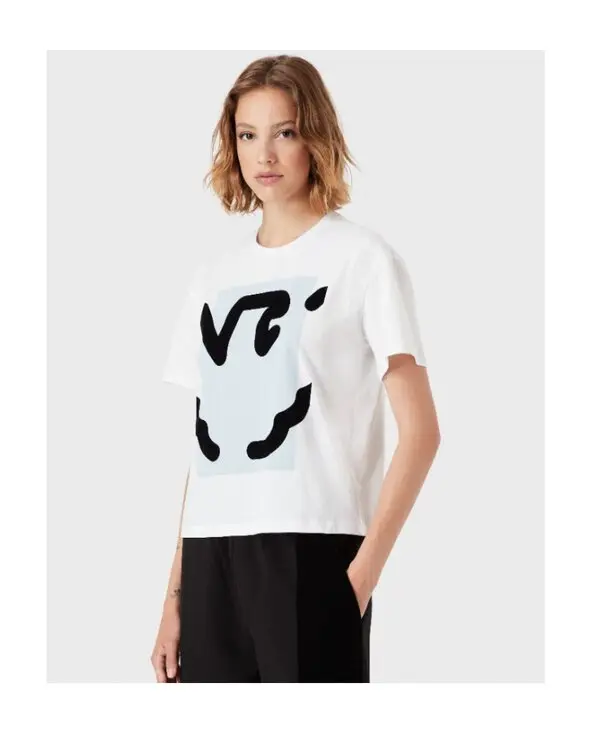 Emporio Armani Eagle Logo Printed T-shirt