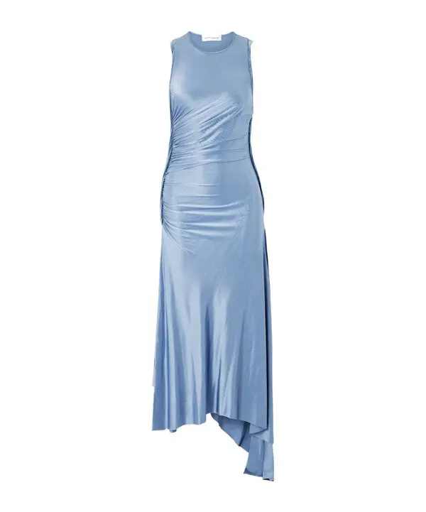 Victoria Beckham Ruched Asymmetrical Dress