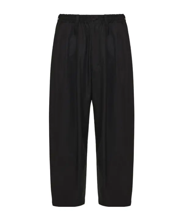 Comme Des Garçons Homme Wide-leg Pleated Trousers