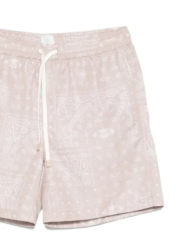 Eleventy Printed Swim Trunks
