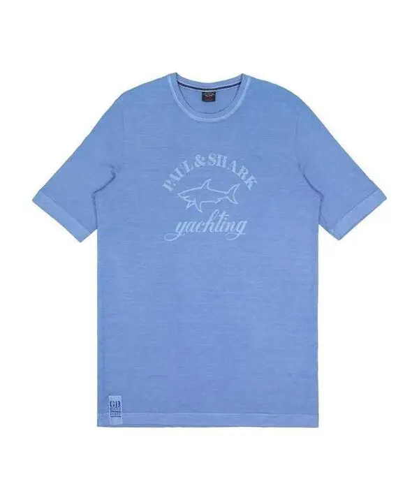 PAUL  SHARK Printed T-shirt With Round Neck