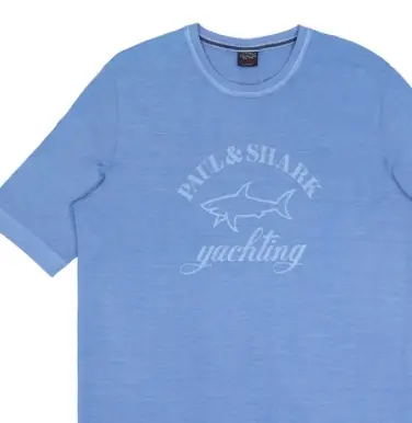 PAUL  SHARK Printed T-shirt With Round Neck