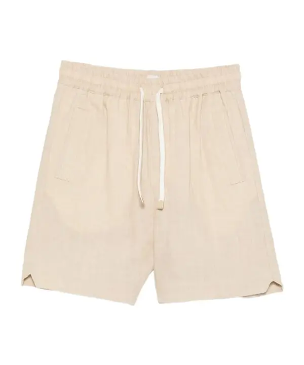 Eleventy Drawstring Waist Shorts - Beige