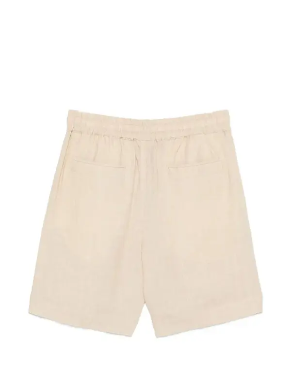 Eleventy Drawstring Waist Shorts - Beige