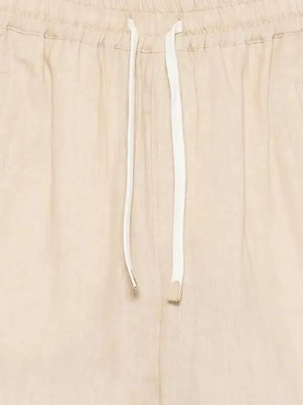 Eleventy Drawstring Waist Shorts - Beige
