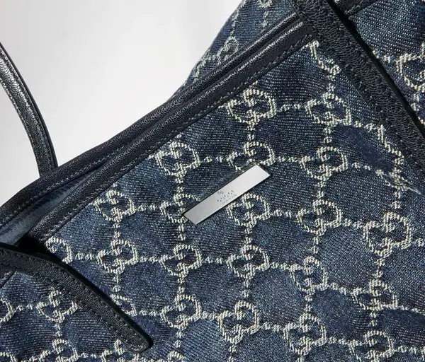 Gucci Tribeca Large Tote Bag - Deep Blue