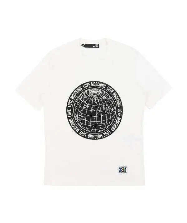 Moschino Printed T-shirt - White