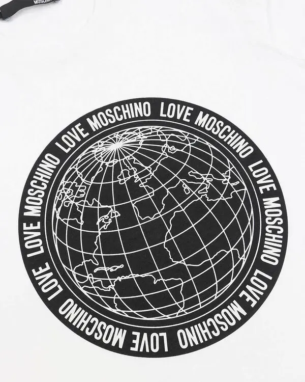 Moschino Printed T-shirt - White
