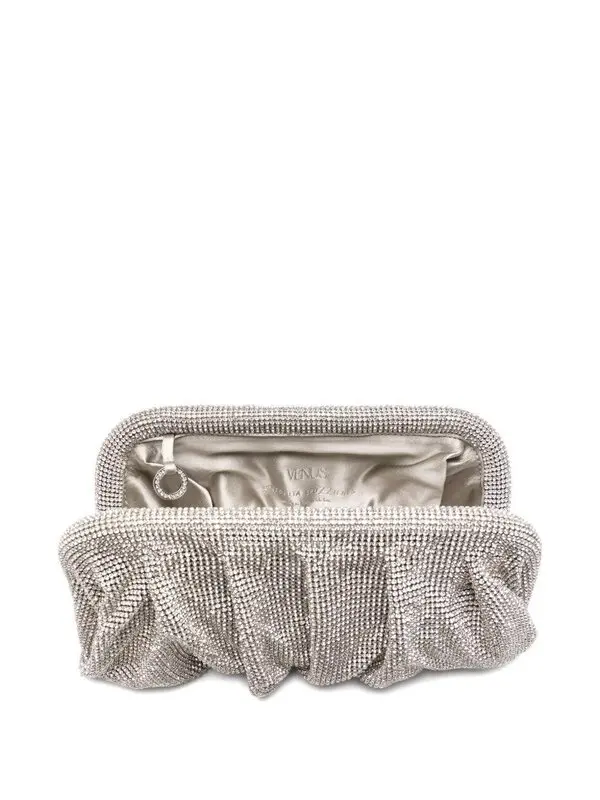 Benedetta Bruzziches Metal Mesh Evening Clutch