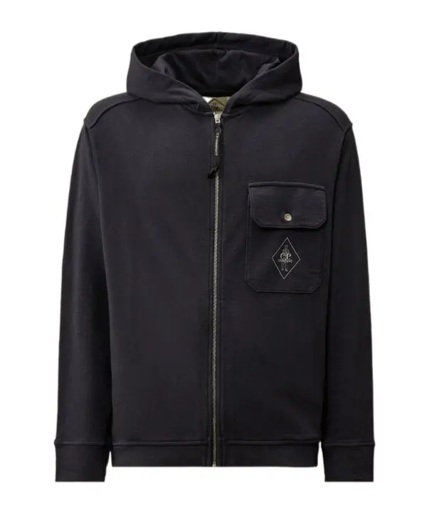 C.P. COMPANY Zip-fastening Hooded Sweatshirt