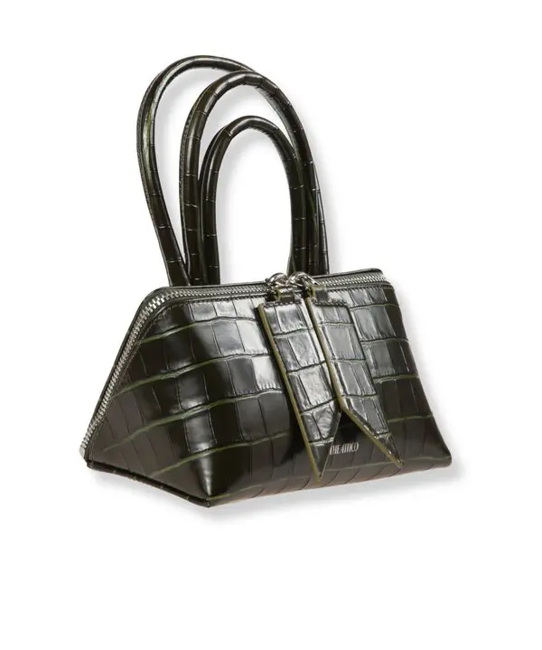 Attico Embossed Zip-up Tote Bag