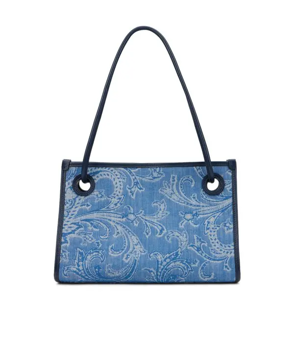 Etro Paisley Jacquard Small Tote Bag