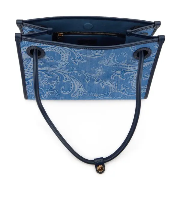 Etro Paisley Jacquard Small Tote Bag