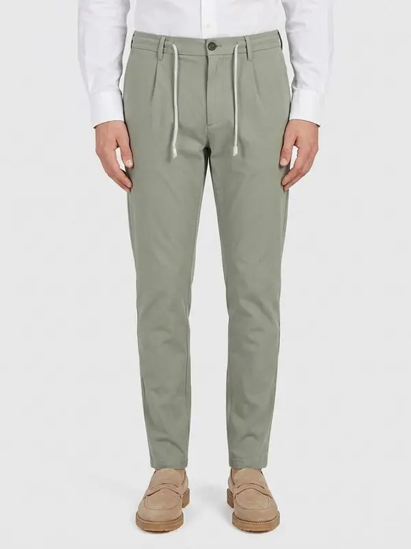 Eleventy Drawstring Casual Pants - Gray