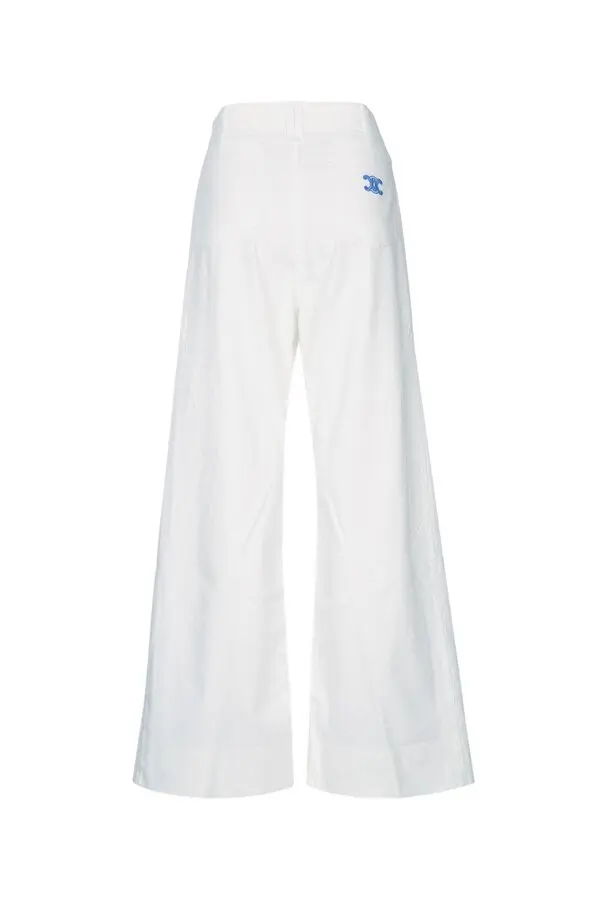 Celine Indigo Denim Flare Jeans