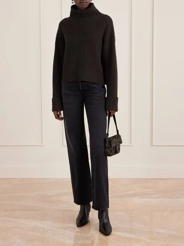 Staud Harlow Shoulder Bag - Black