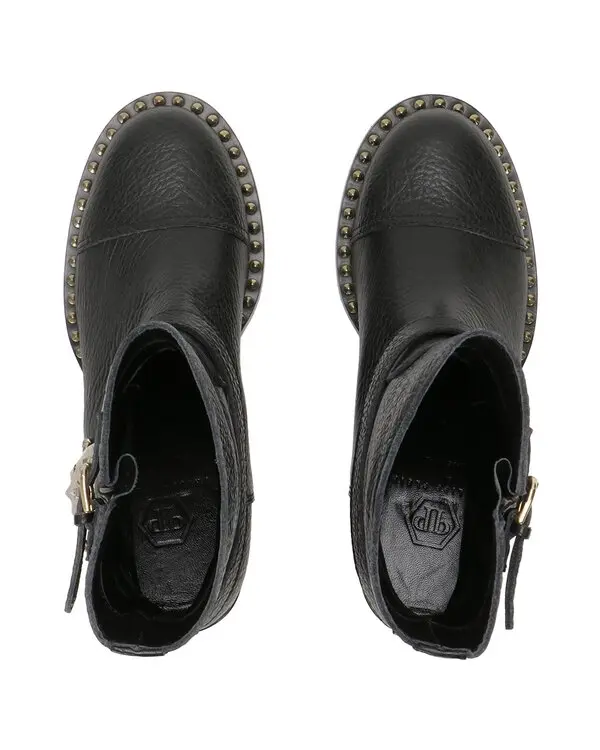 Philipp Plein Logo Booties