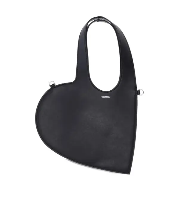 Coperni Heart-shaped Shoulder Bag - Black