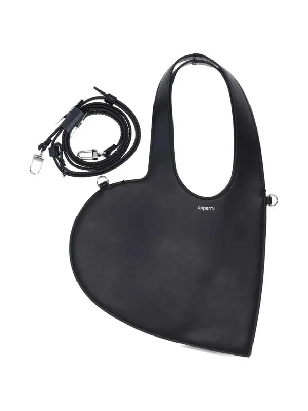 Coperni Heart-shaped Shoulder Bag - Black