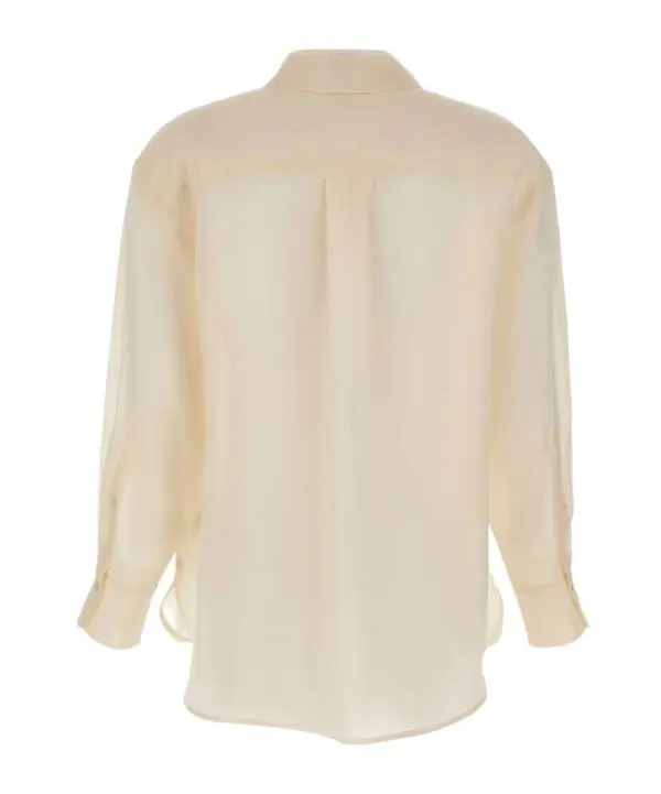 Marella Long Sleeve Shirt - Nude