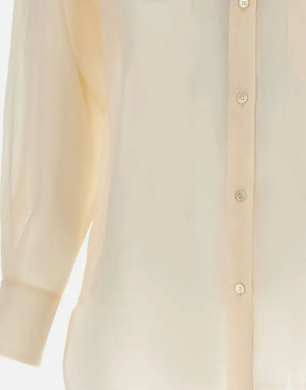 Marella Long Sleeve Shirt - Nude