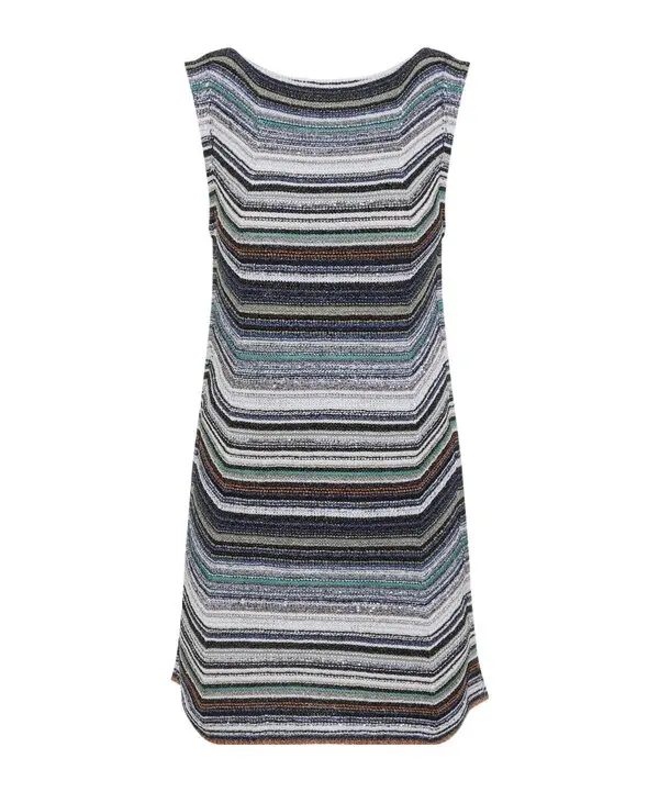 Missoni Striped Shift Mini Dress - Multi