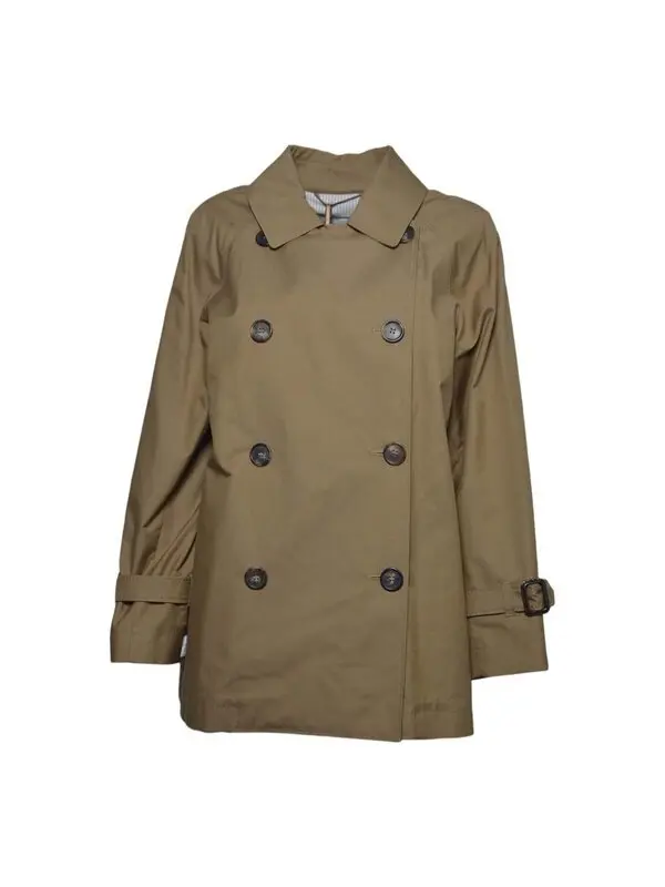 Max Mara Belted Double-breasted Trench Coat