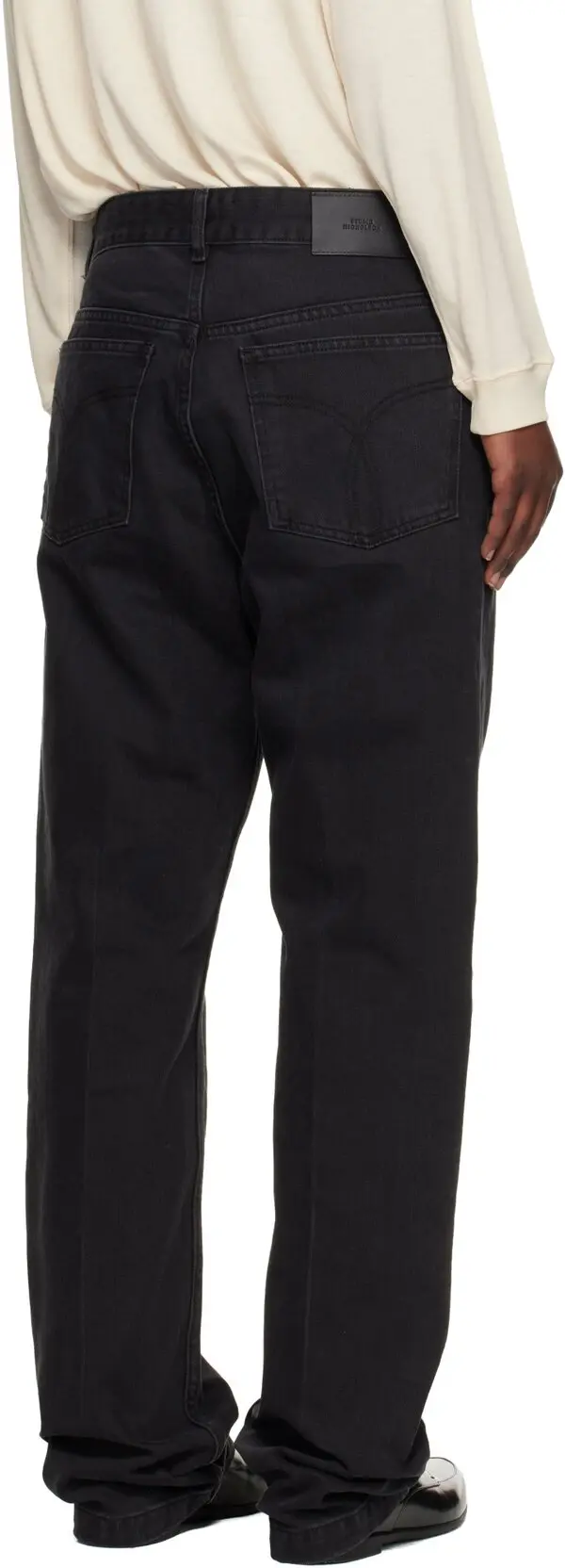 Studio Nicholson Belt Loop Jeans - Black