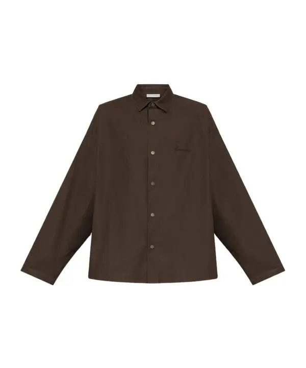 Fear Of God Oversized Overshirt - Brown