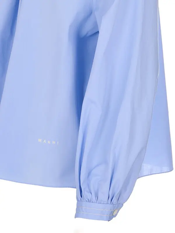 Marni Long-sleeved Blouse - Blue