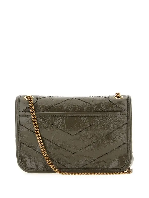 Saint Laurent Mini Niki Shoulder Bag - Green