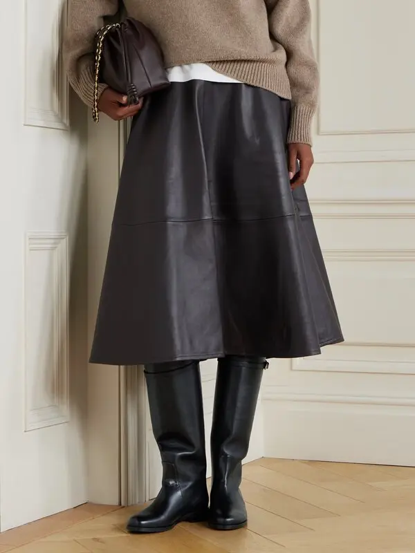Staud Harlow Knee-high Leather Boots